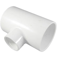 Schedule 40 PVC 2x2x1-1/4 Inch Tee | PlumbersStock