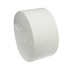 4 Inch PVC Sewer & Drain Cap Fitting | PlumbersStock