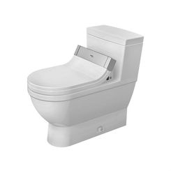 Duravit 2133010005 Starck 2 Single Flush One-Piece Floor Mounted ...