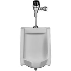 Sloan WEUS-1006.1001 SU-1009 Urinal and Royal 186 Flushometer (10061001)