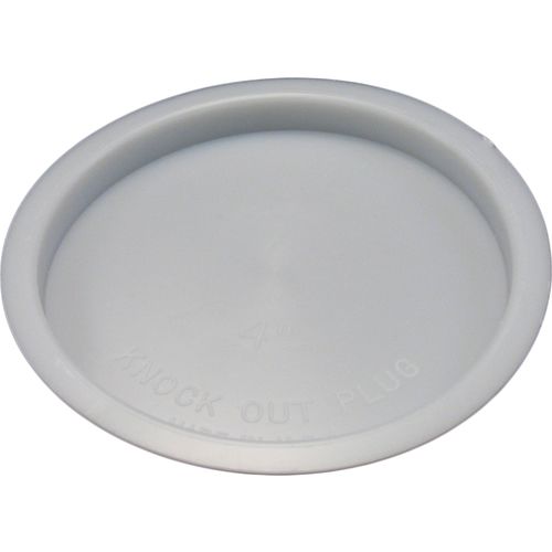 Sioux Chief 881-4 Knockout Test Plug, 4", Plastic | PlumbersStock