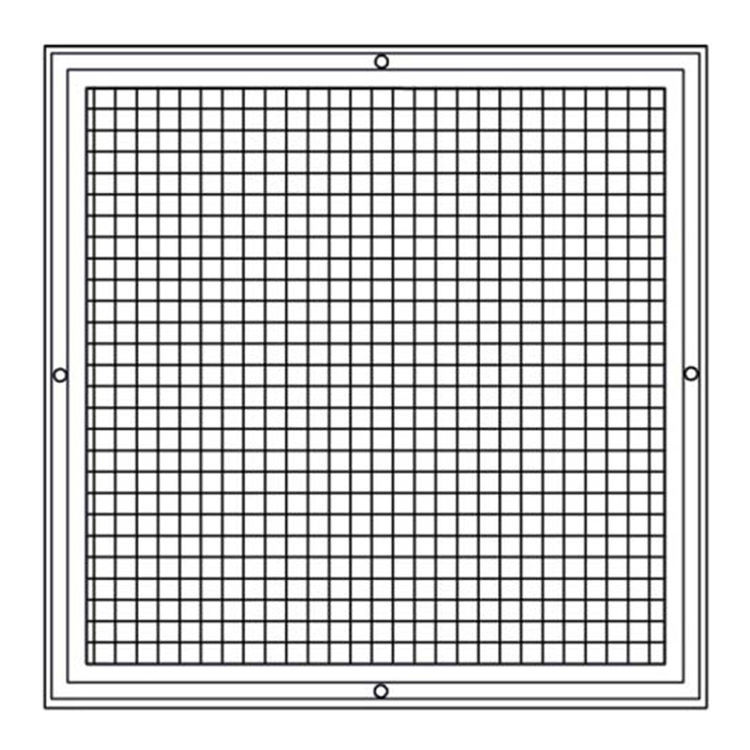 Shoemaker 600 10" X 10" Lattice Return Air Grille | PlumbersStock