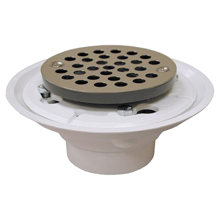 Jones Stephens D50001 2X3 Pvc Shower/Floor Drain W/Ss Str