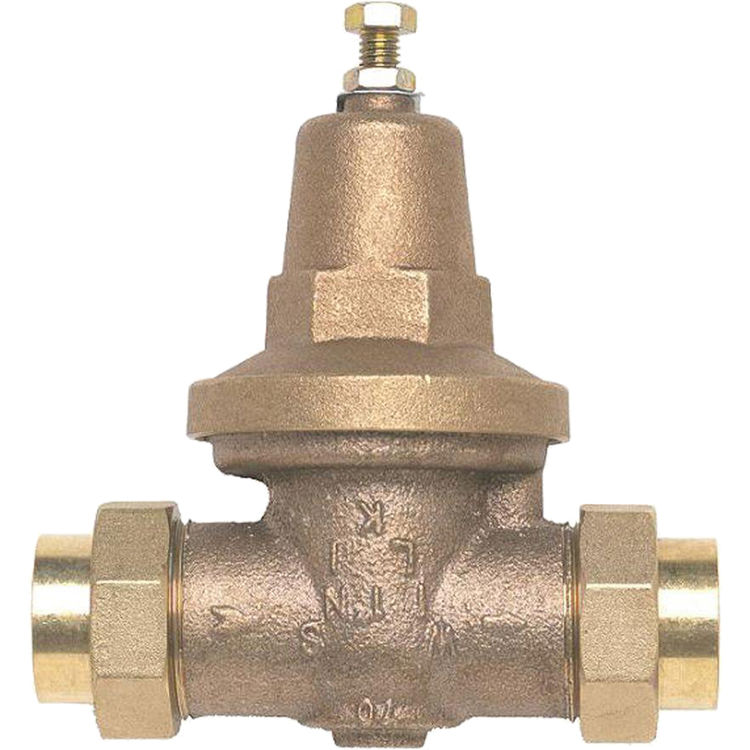 Wilkins 70XLDUC 1 inch Lead Free Pressure Reducing Valve with Sweat Unions