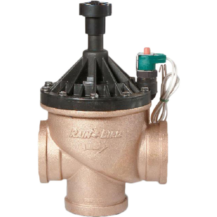 Rainbird 300BPES 24 VAC 3" Brass Scrubber Valve | PlumbersStock