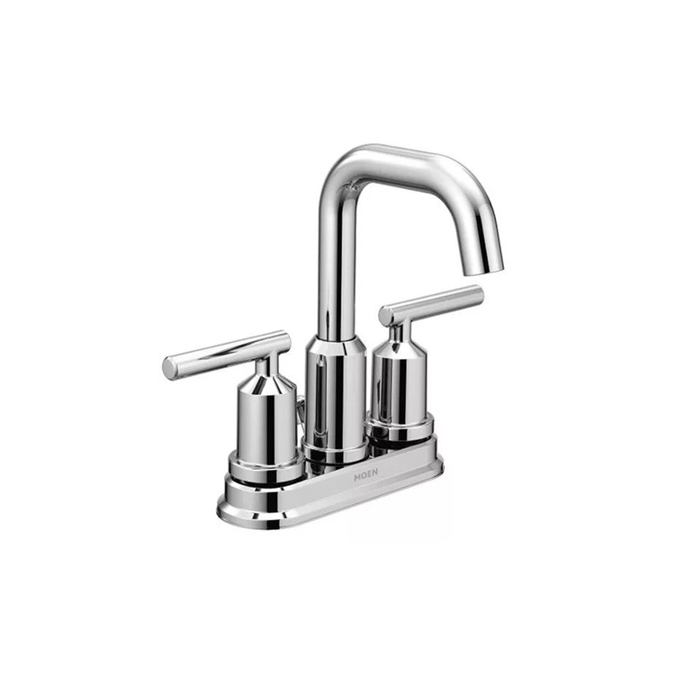 Moen 6150 Gibson Chrome Two-Handle High-Arc Lavatory Faucet