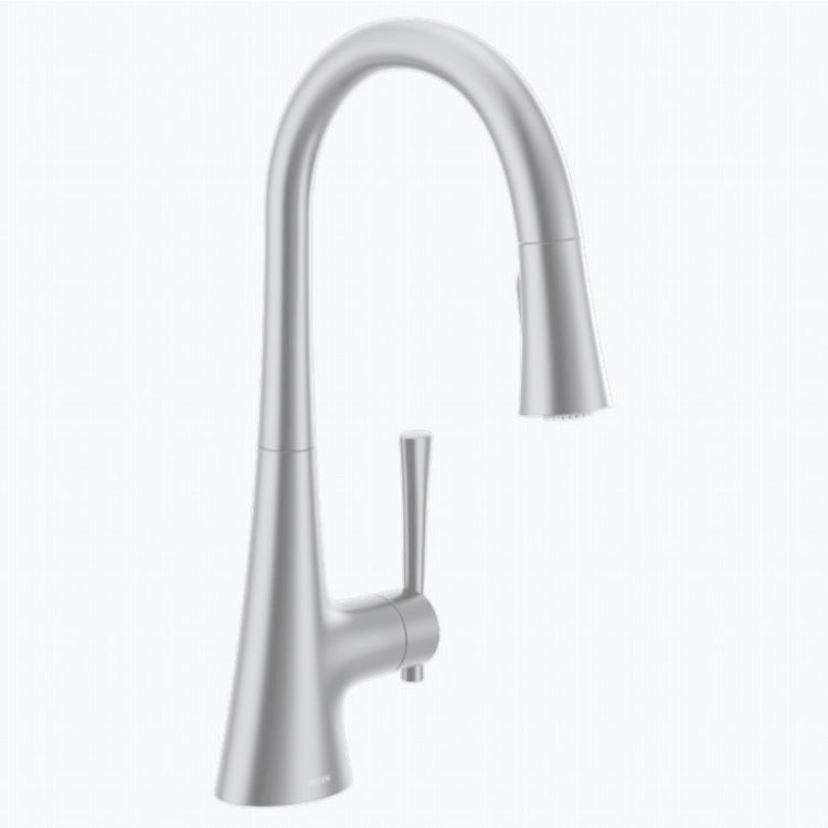 Moen 9126 Kurv One-Handle High Arc Pulldown Kitchen Faucet - Chrome