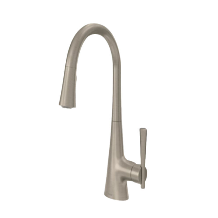 Moen 9126SRS Kurv One-Handle High Arc Pulldown Kitchen Faucet - Spot ...