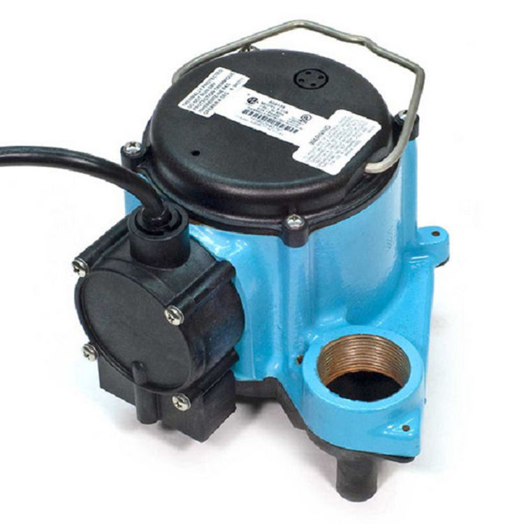 Little Giant 506125 6-CIA Sump Pump, Integral Diaphragm, 25' Cord