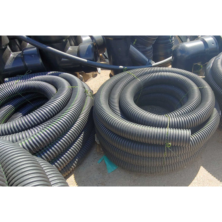 ADS 04510100 4" x 100' Single Wall Culvert Roll | PlumbersStock