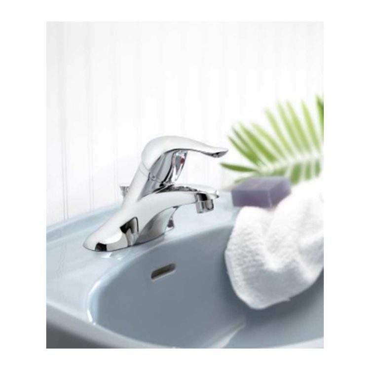 MOEN L4625 Chateau One-Handle Centerset Low Arc Bathroom Faucet, Chrome