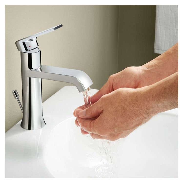 Moen 6702 Genta One-Handle High-Arc Lavatory Faucet - Chrome