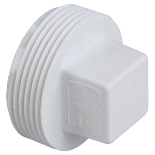 10" PVC SDR35 Threaded Plug | PlumbersStock