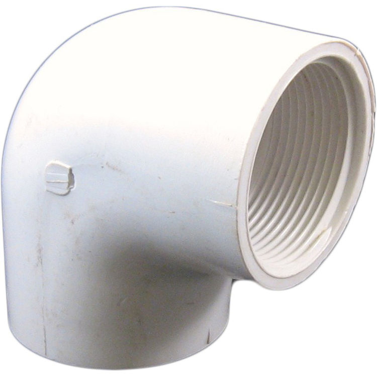 Schedule 40 Pvc 90 Degree 1 1 2 Inch Elbow Plumbersstock