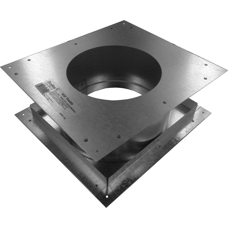 M&G DuraVent 46DVA-WT 4'' x 7'' Direct Vent Wall Thimble