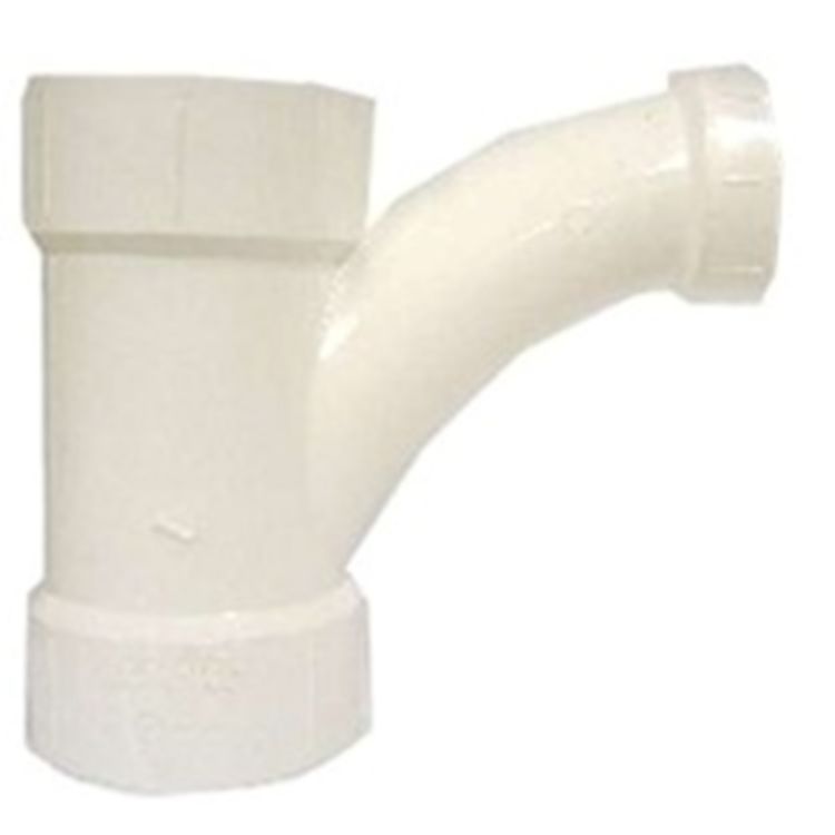 3"x3"x2" (DWV) PVC Combo Tee/Wye | PlumbersStock